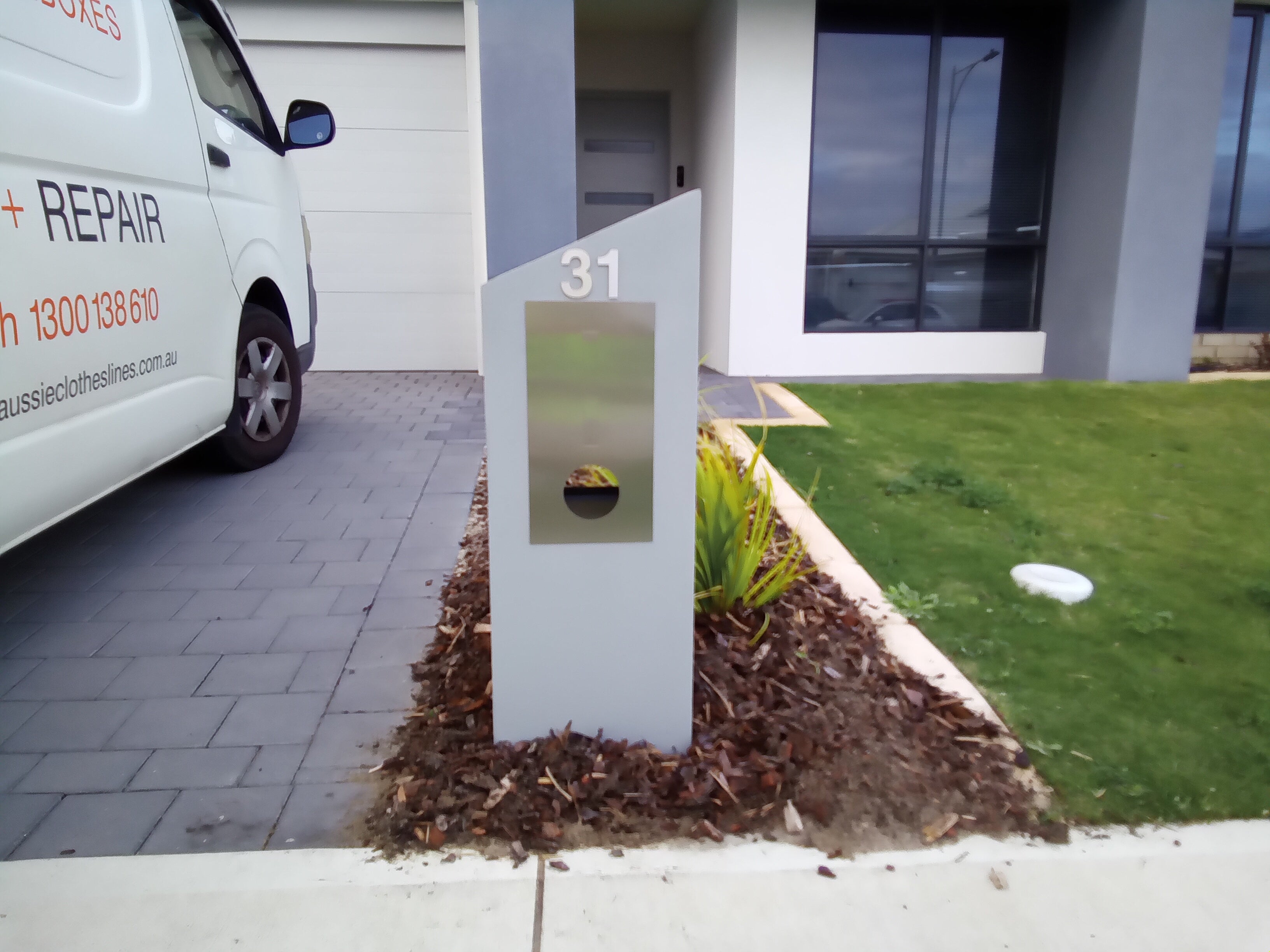 Milkcan Monaco Pier Letterbox - Aussie Clotheslines & Letterboxes