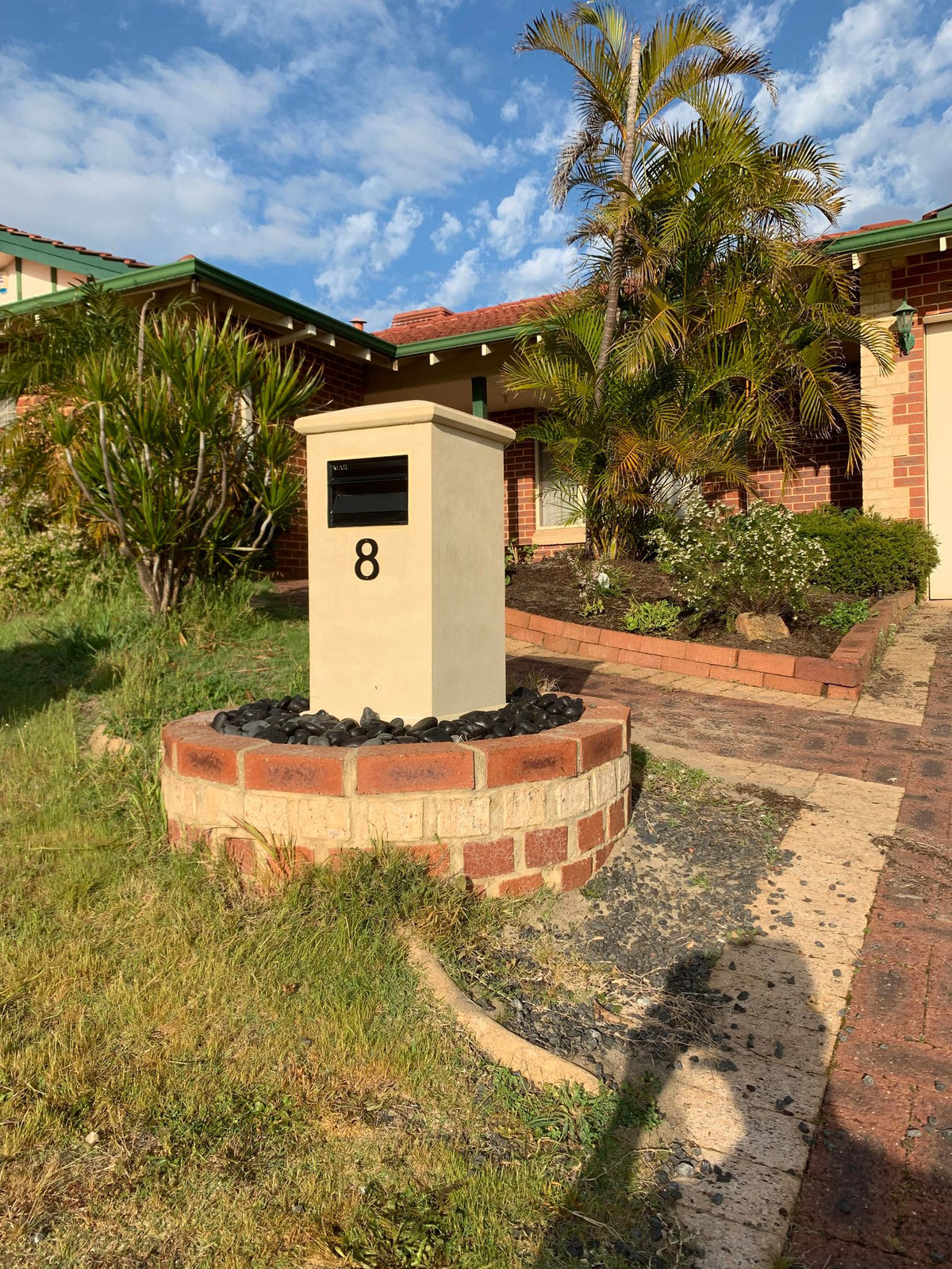 Freestanding Letterboxes Perth | Pillar Letterbox Designs - Aussie ...