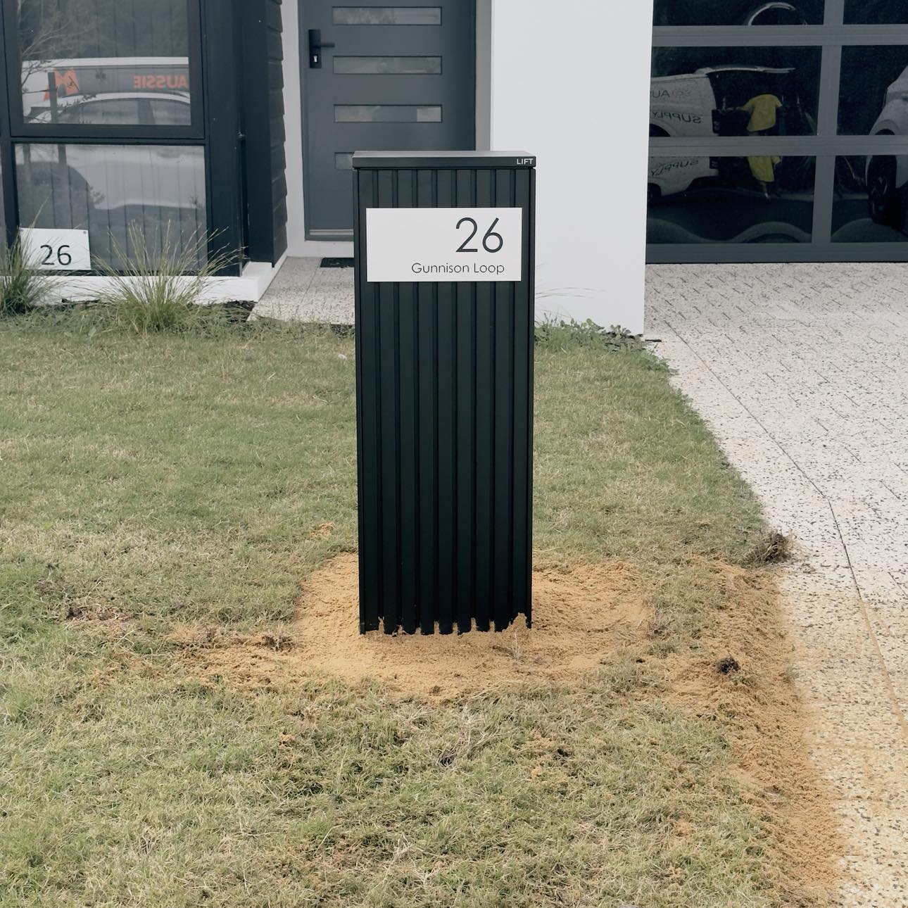 Milkcan Noosa Parcel & Mail Pillar - Aussie Clotheslines & Letterboxes