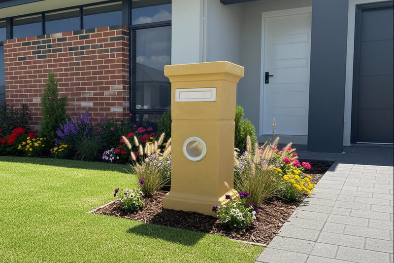 Freestanding Letterboxes Perth | Pillar Letterbox Designs - Aussie ...