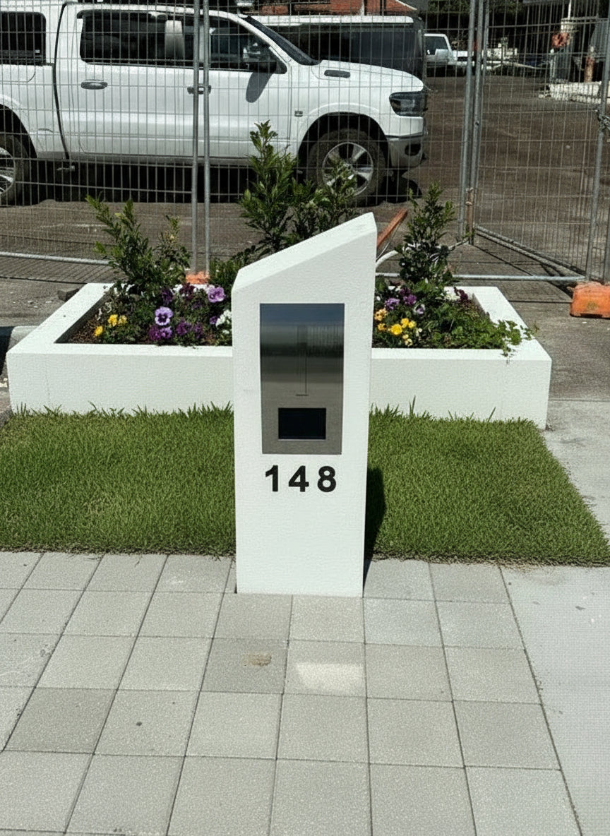Milkcan Monaco Pier Letterbox - Aussie Clotheslines & Letterboxes