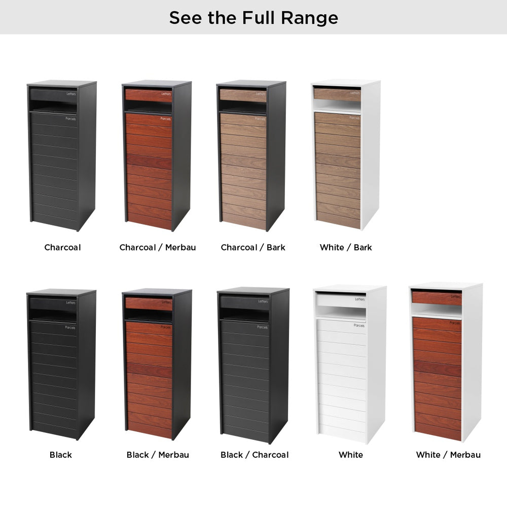 Milkcan Hamilton Parcel & Mail Pillar - Aussie Clotheslines & Letterboxes