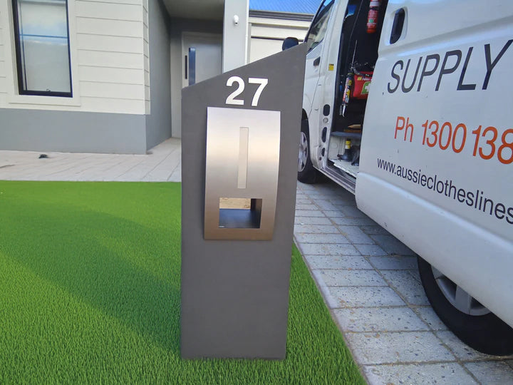 Milkcan Monaco Pier Letterbox - Aussie Clotheslines & Letterboxes