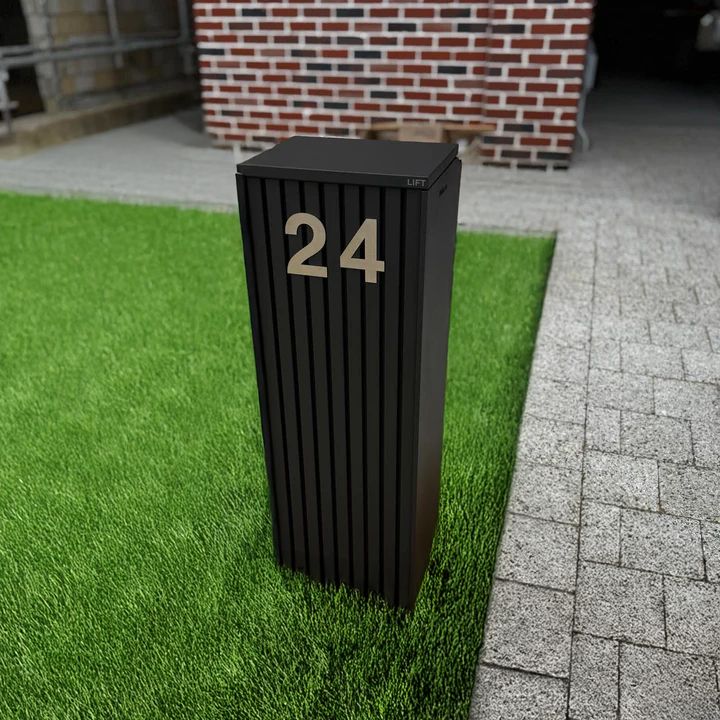 Milkcan Noosa Parcel & Mail Pillar - Aussie Clotheslines & Letterboxes