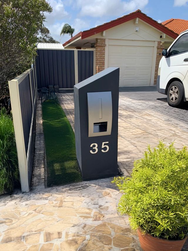 Milkcan Monaco Pier Letterbox - Aussie Clotheslines & Letterboxes