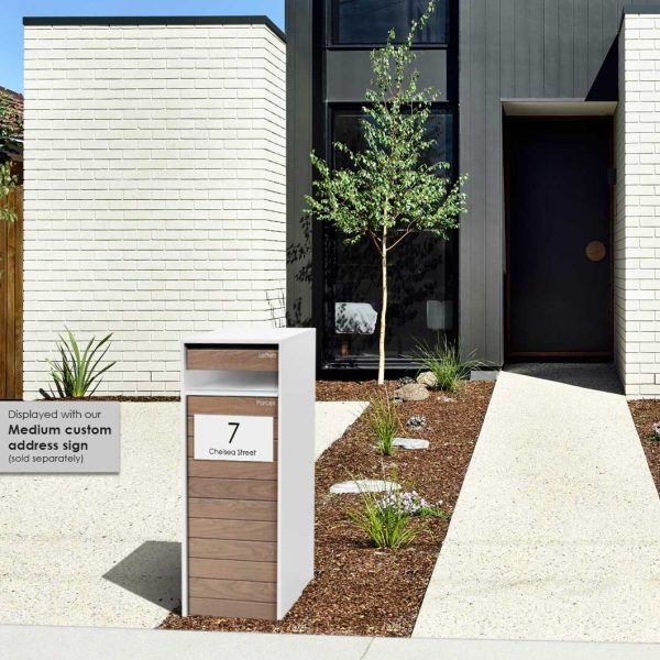 Milkcan Hamilton Parcel & Mail Pillar – Aussie Clotheslines & Letterboxes